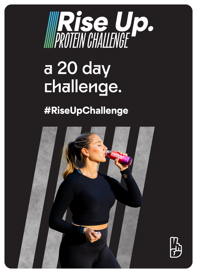 The Rise Up Protein Challenge – Vertical Protein